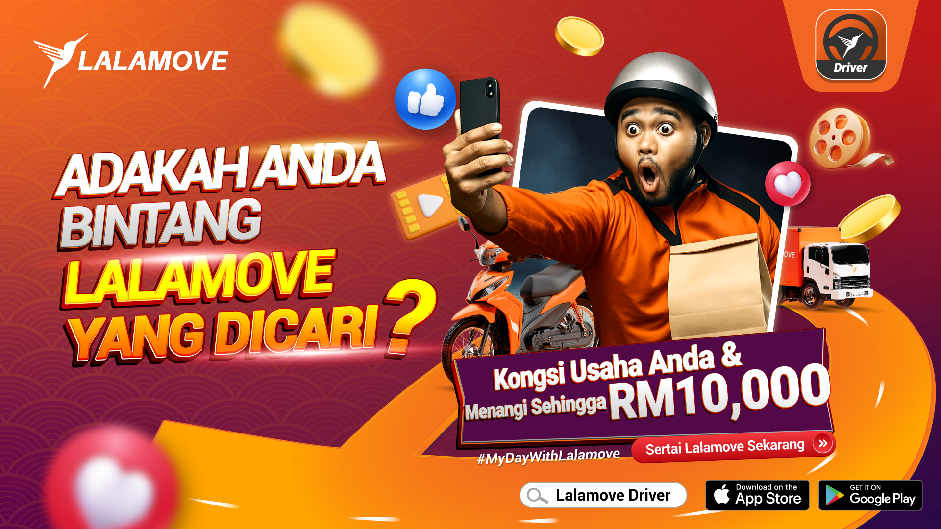 Apa Yang Anda Perlu Tahu Tentang Peraduan “My Day With Lalamove”